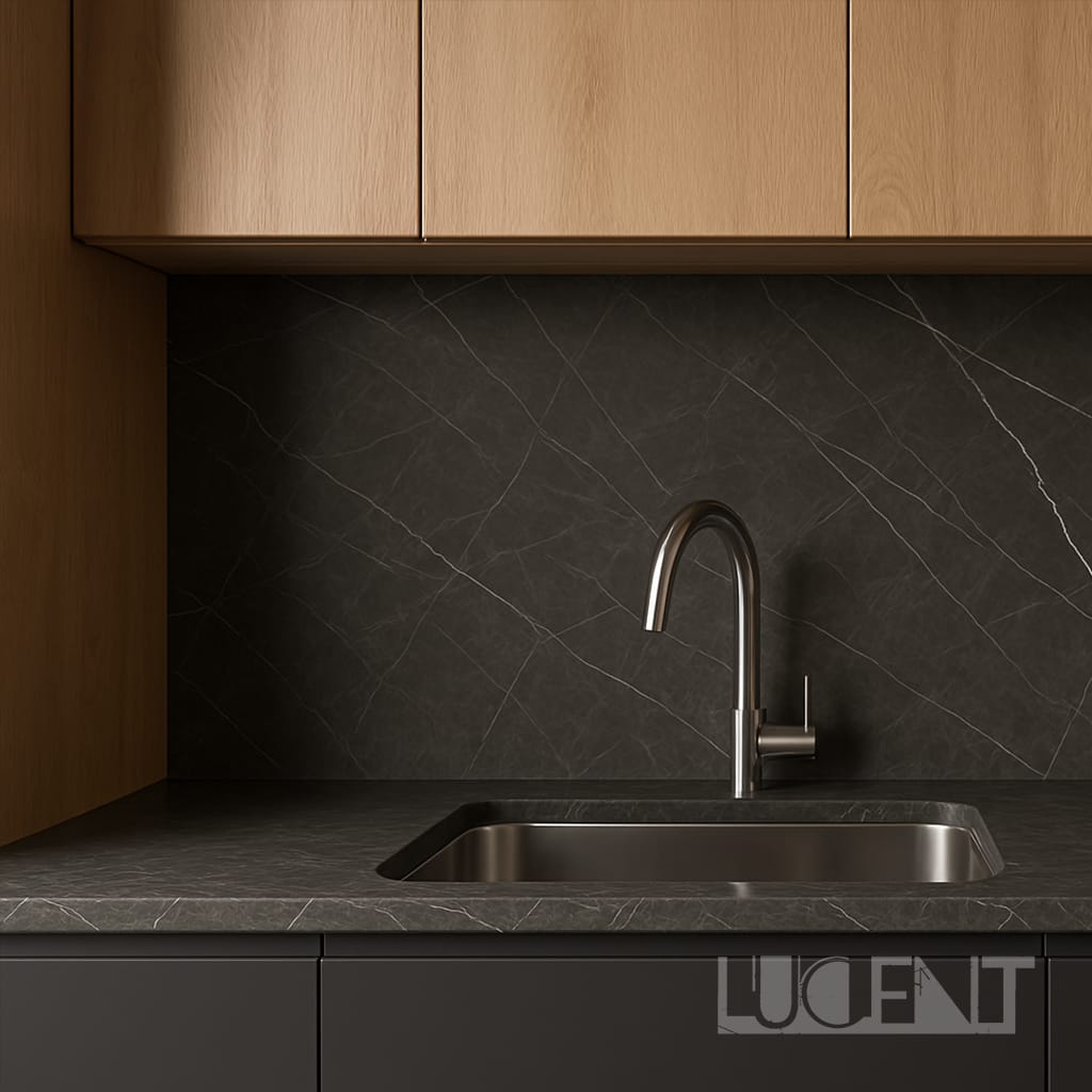 10 Gorgeous Kitchen Ideas with Pietra Gray Marble Countertops